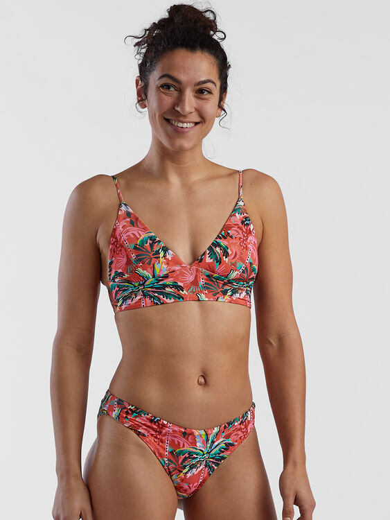 Maaji Copilot Reversible Bikini Top Flame Palms | Title Nine