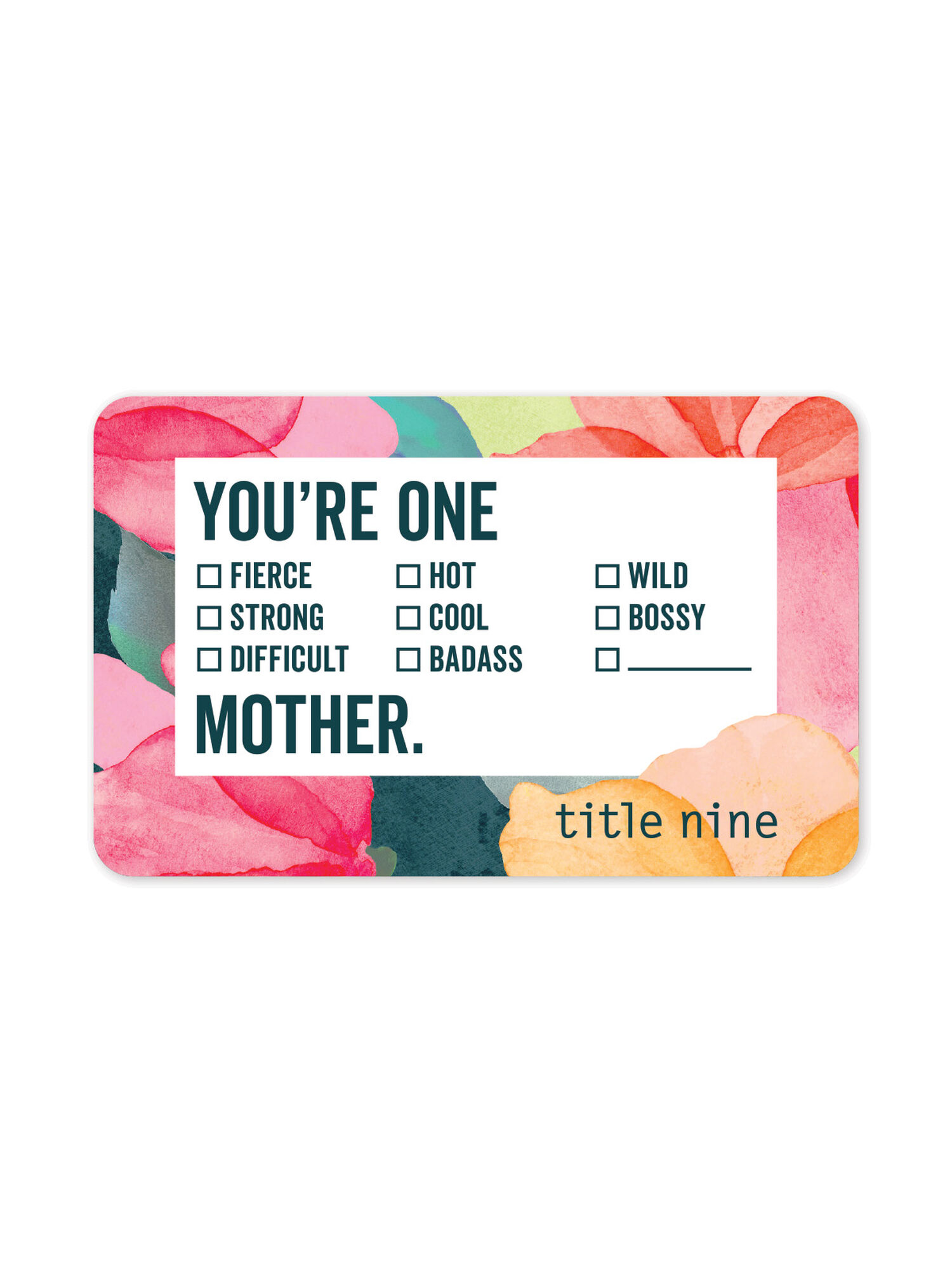 The Gift That Always Fits - Title Nine Gift Cards | Title Nine