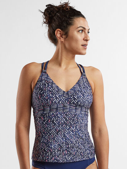 Sporty Tankini Top: Siren Arashi | Title Nine