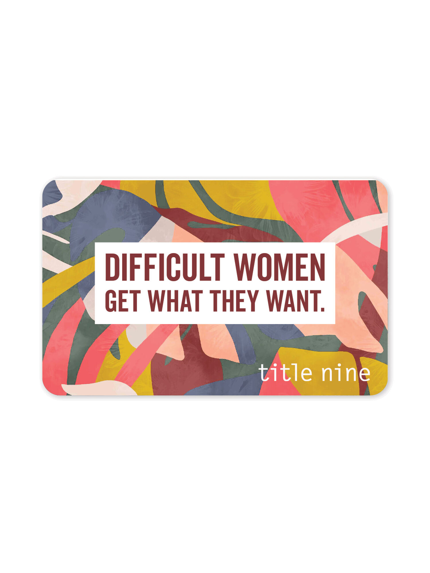 The Gift That Always Fits - Title Nine Gift Cards | Title Nine