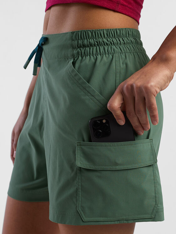 Women's Recycled Clamber Cargo Hiking Shorts 5"