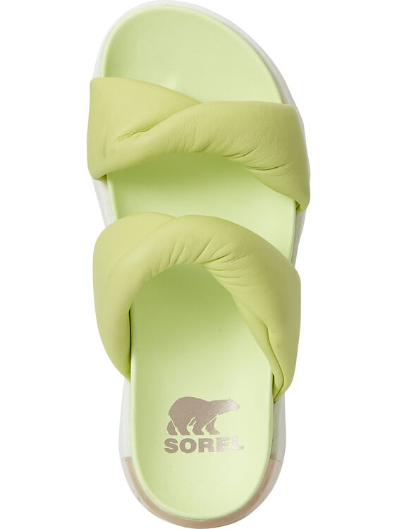 Sorel Viibe Twist Side Platform Slide Sandals | Title Nine