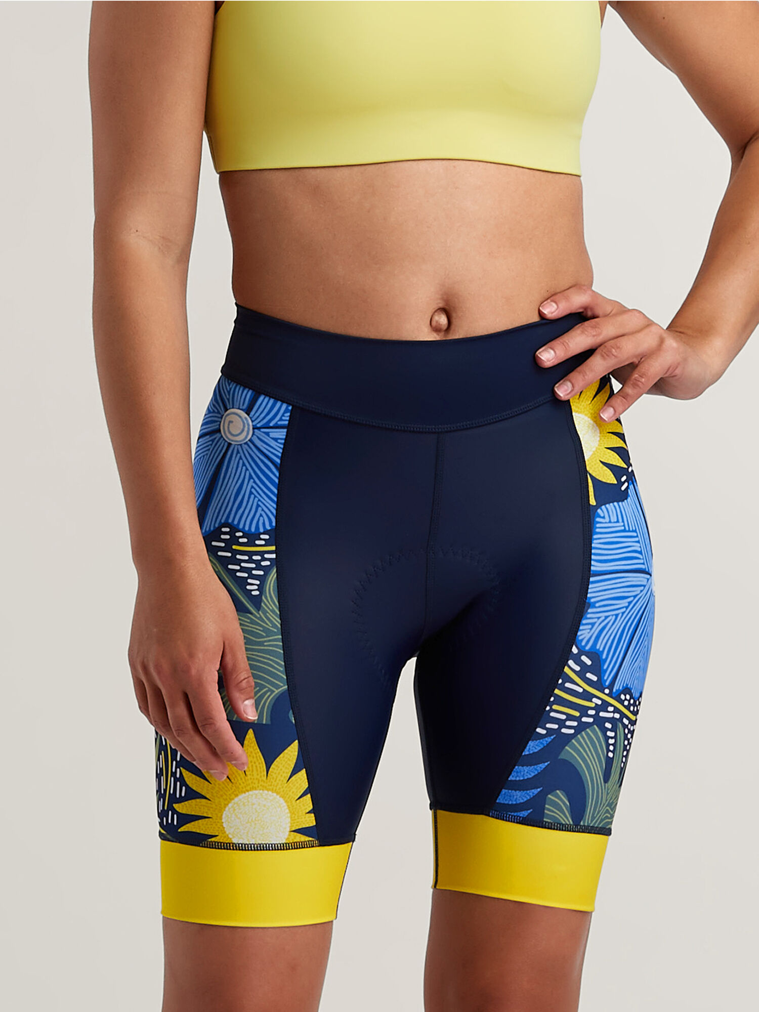 Ride Relentless Cycling Shorts - Peach Blossom