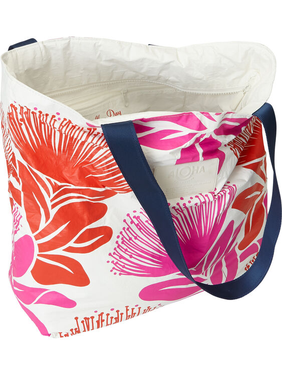 Aloha Zip Waterproof Tote Bag - Big Island | Title Nine