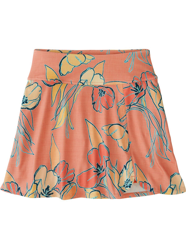 Women's Skort: Flora - Tulip Bloom