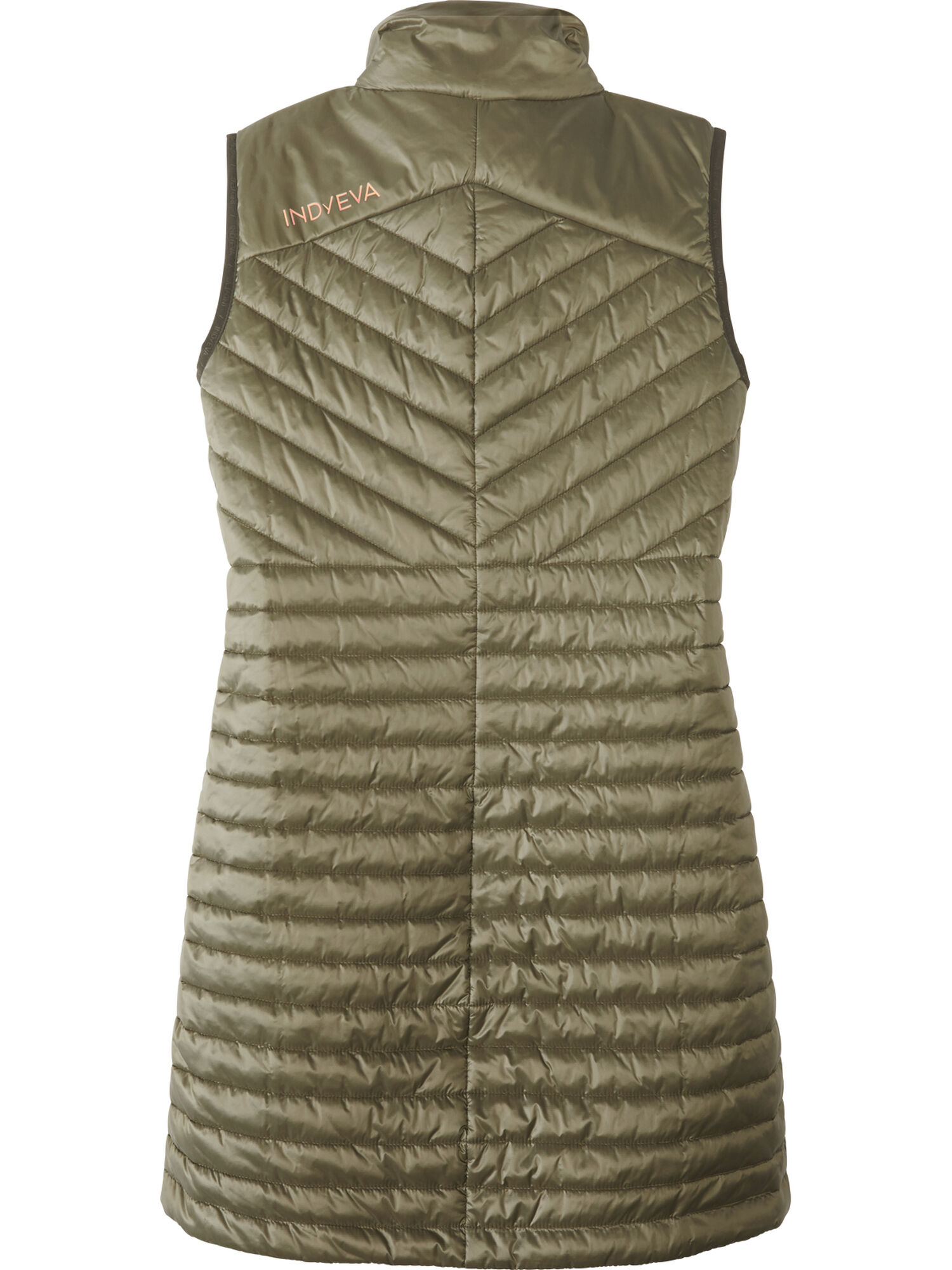 Long Puffer Vest: Harrier | Title Nine