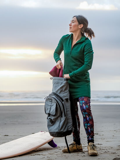 Sweatshirt Dress: Rainier Polartec | Title Nine