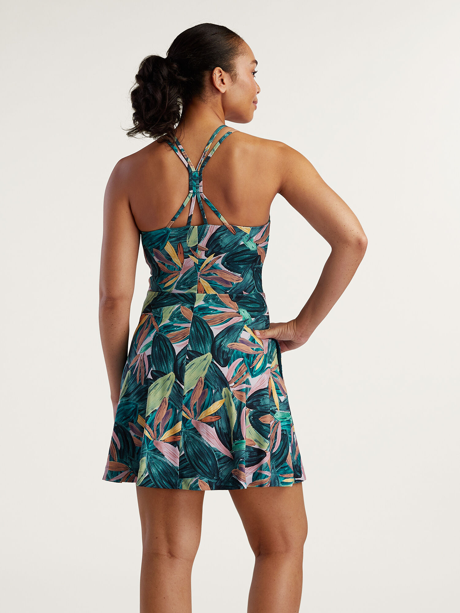 Built-in Bra Dress with Pockets: Surefire