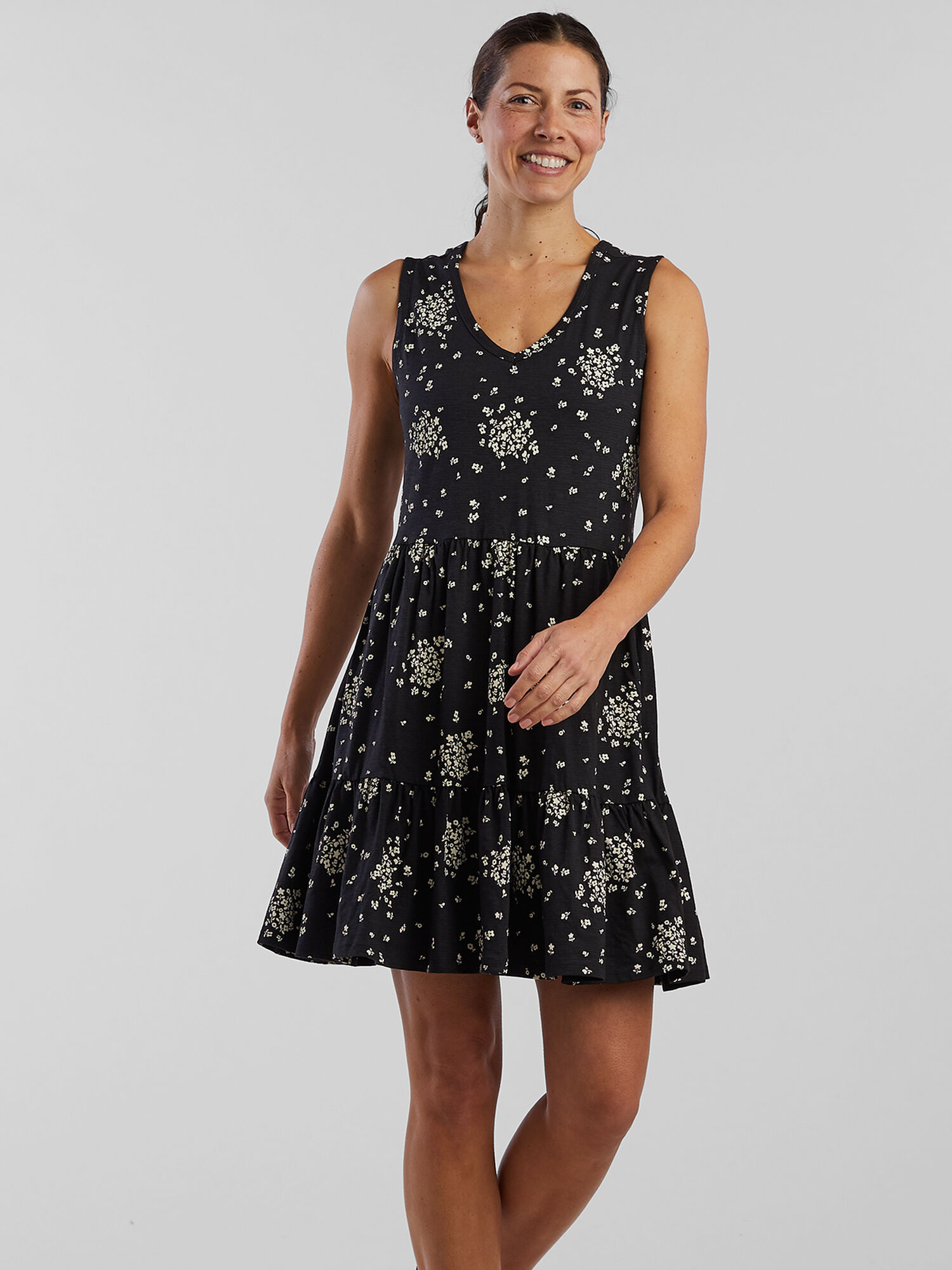 Toad&Co Tiered Dress: Whirlwind | Title Nine