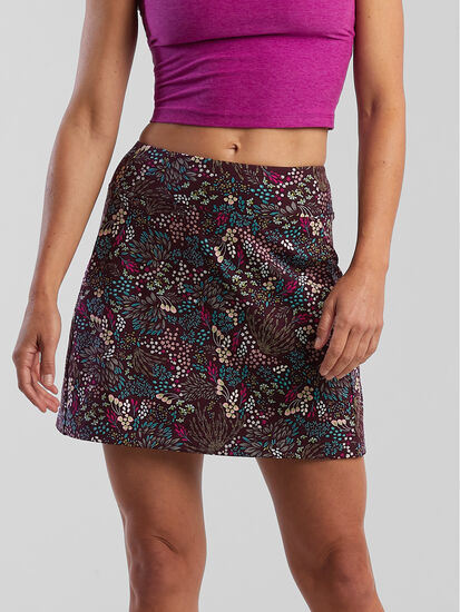 Skort with Pockets: Dream Swing - Giverny