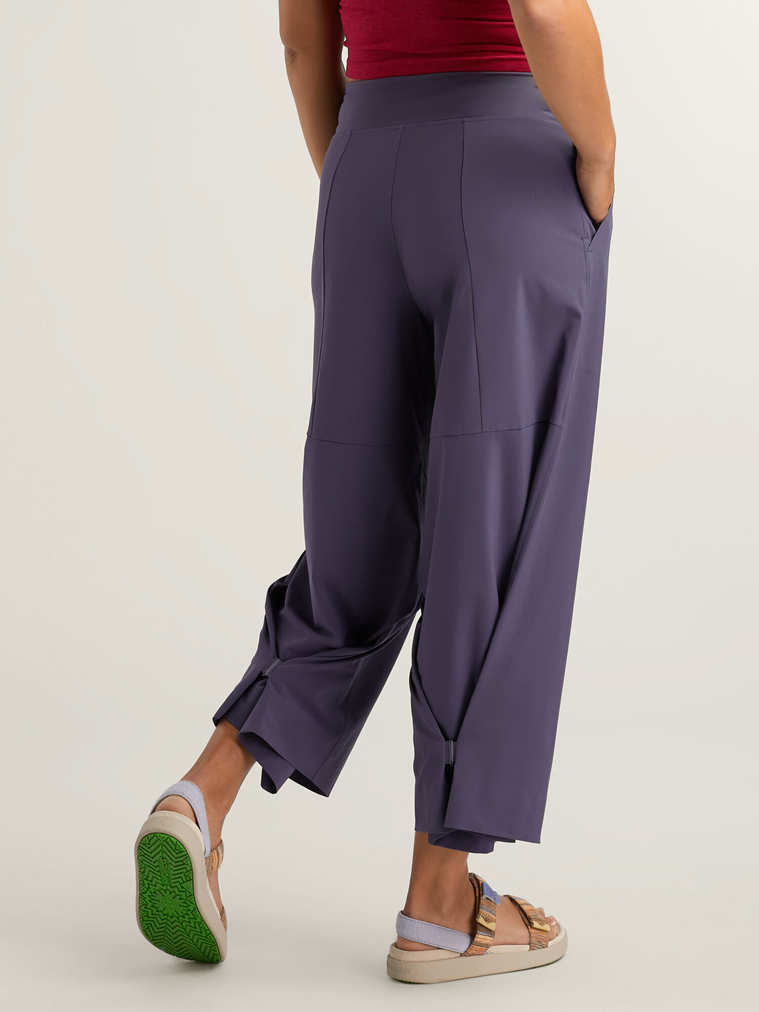 High Waisted Wide Leg Pants Round Trip | Title Nine