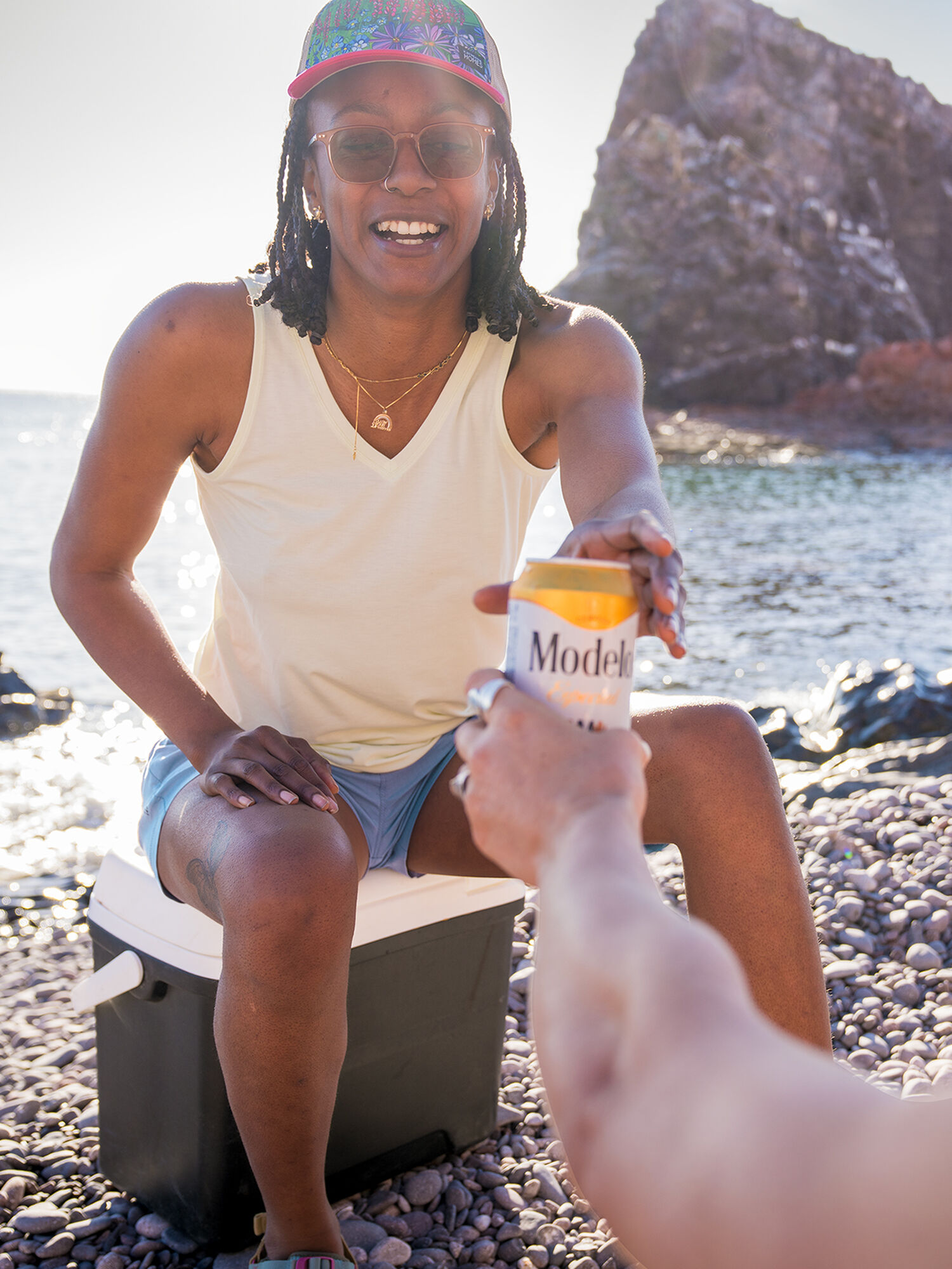 V Neck Tank Top: Anda | Title Nine