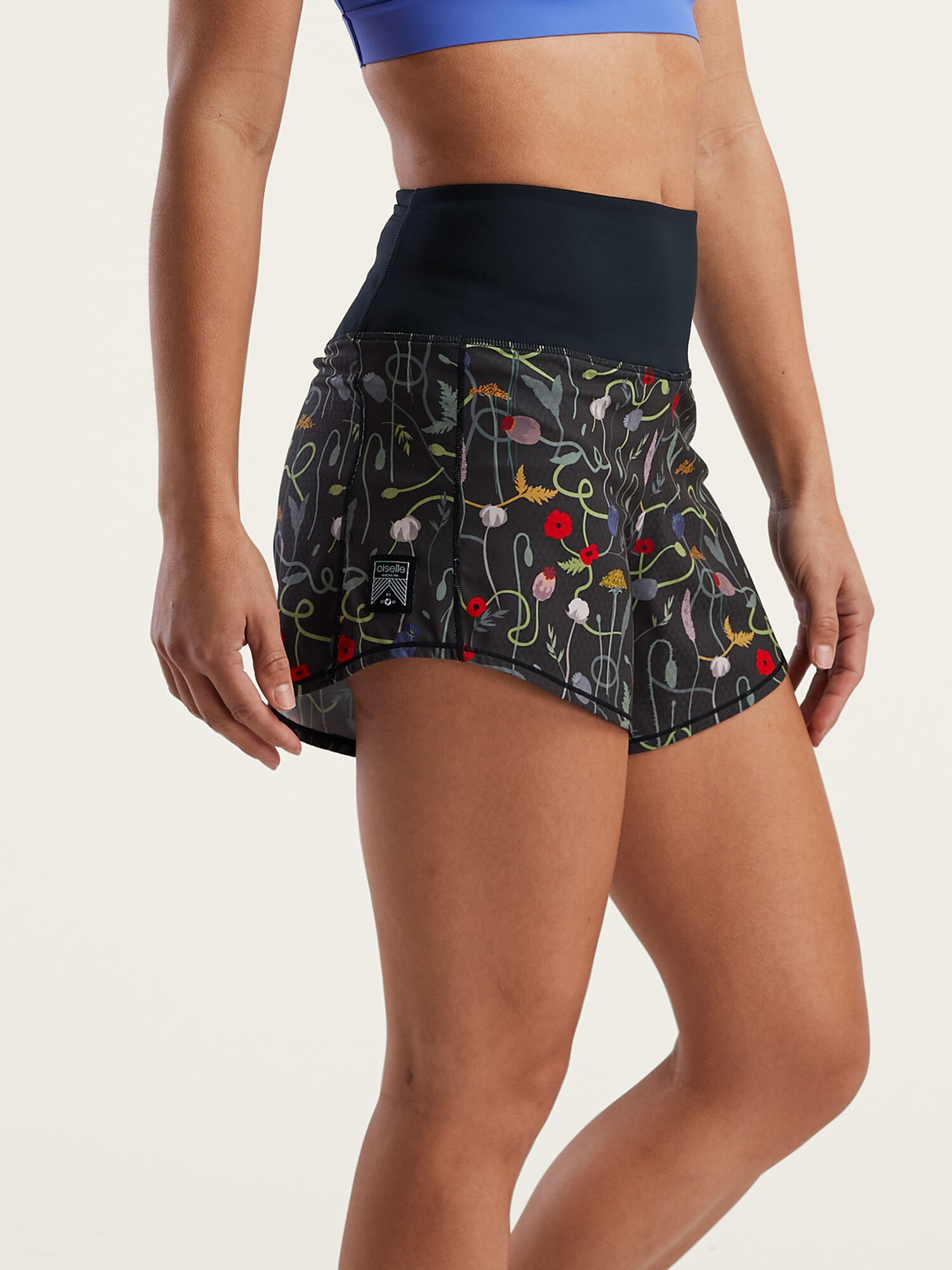 Oiselle High Waist 4" Obsession Running Shorts | Title Nine