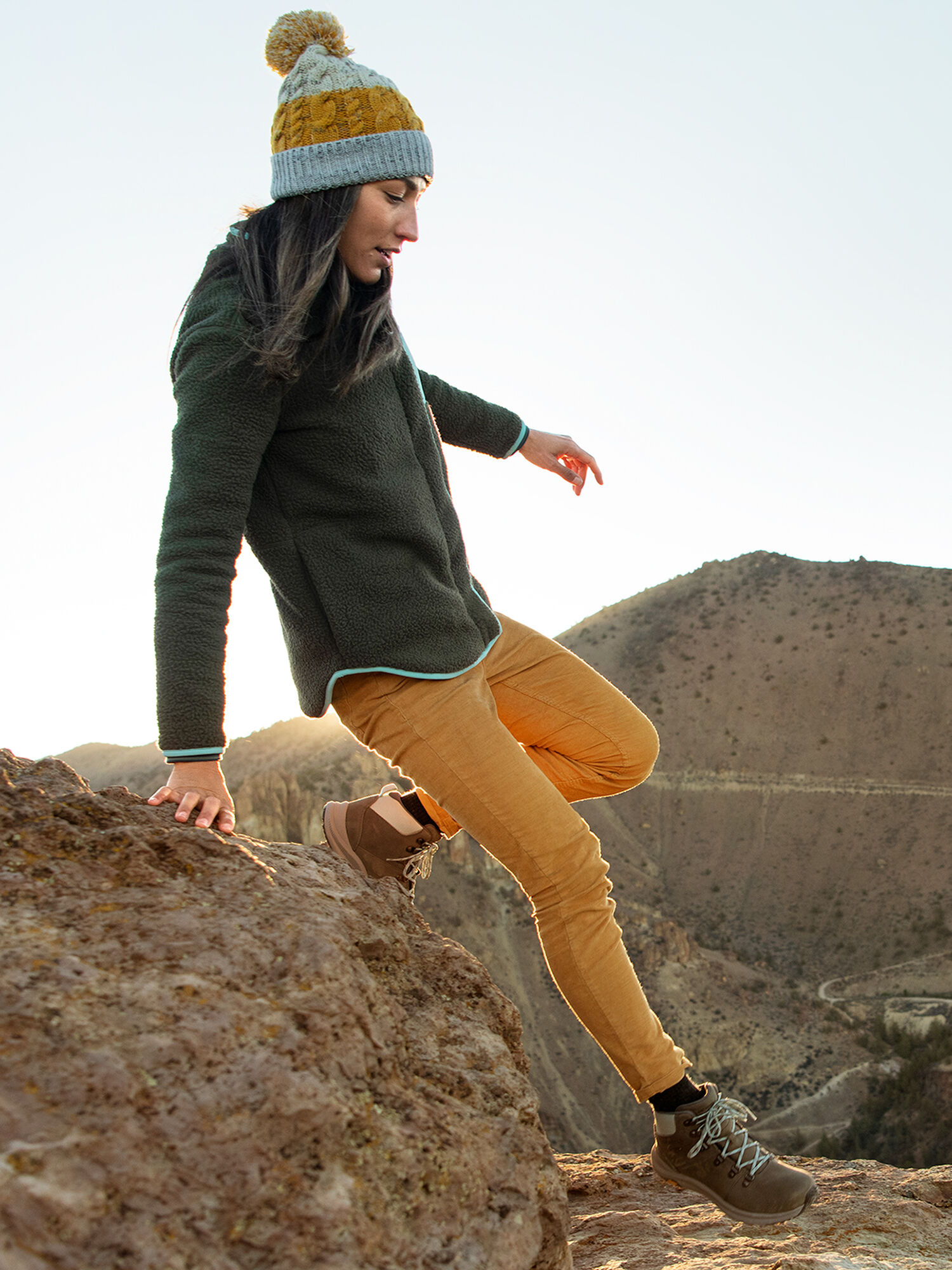 Womens Fleece Lined Reversible Jacket: Annapurna | Title Nine