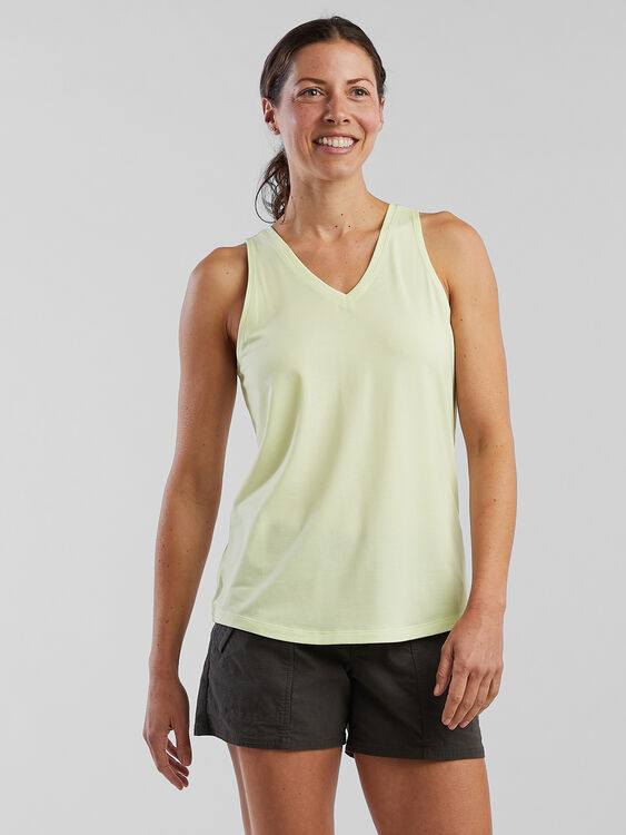 V Neck Tank Top: Anda | Title Nine