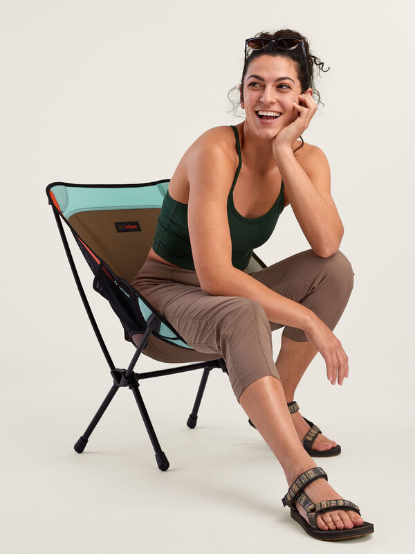 Prana Hiking Capris: Evergreen