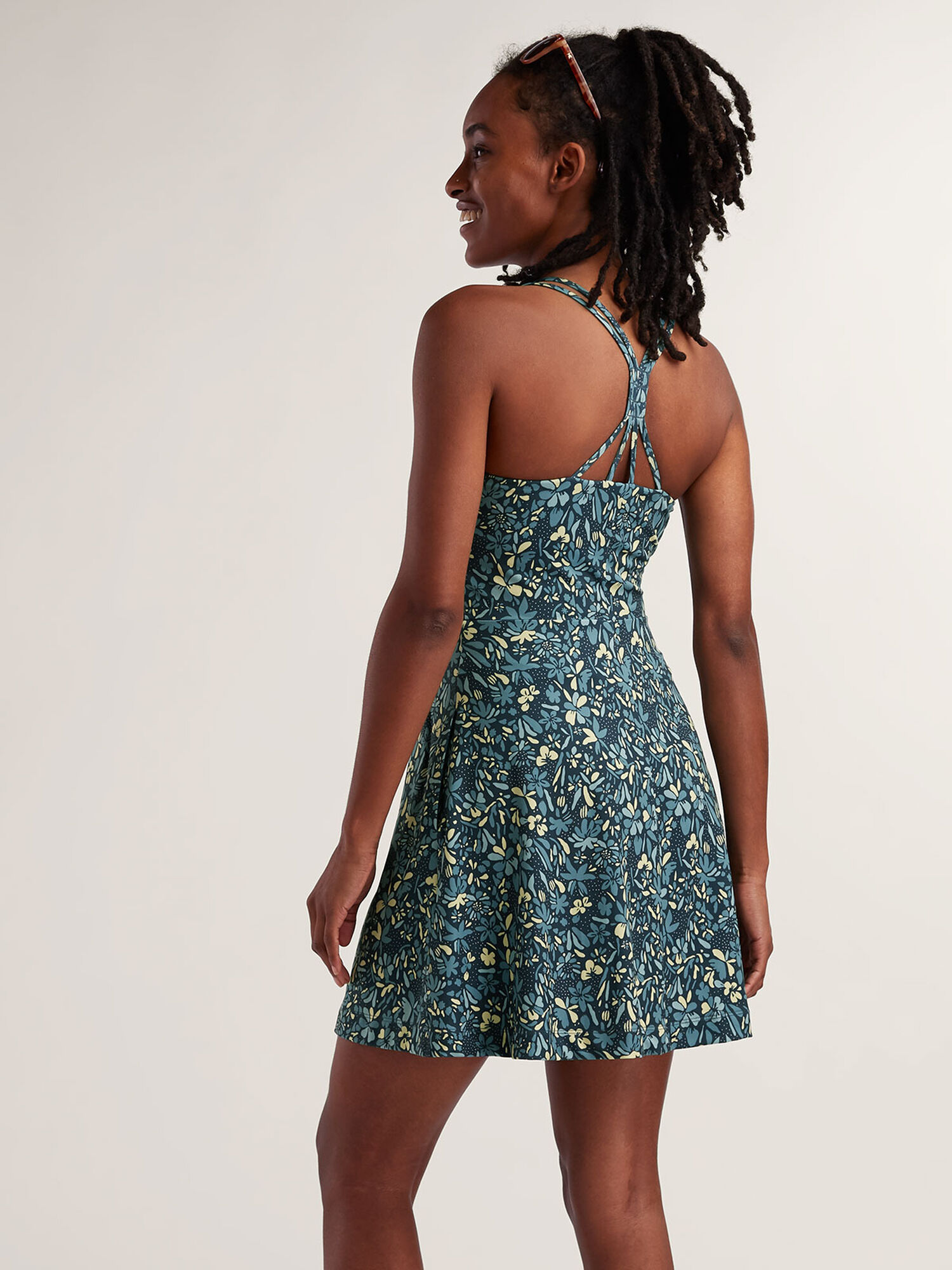 Built-in Bra Dress with Pockets: Surefire