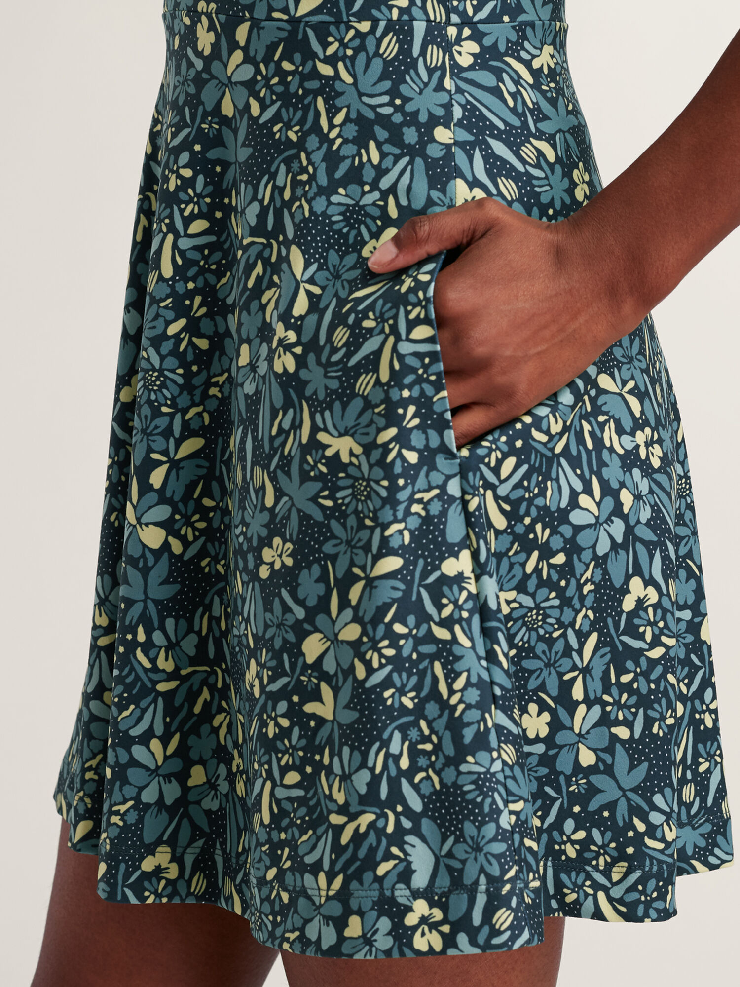 Built-in Bra Dress with Pockets: Surefire