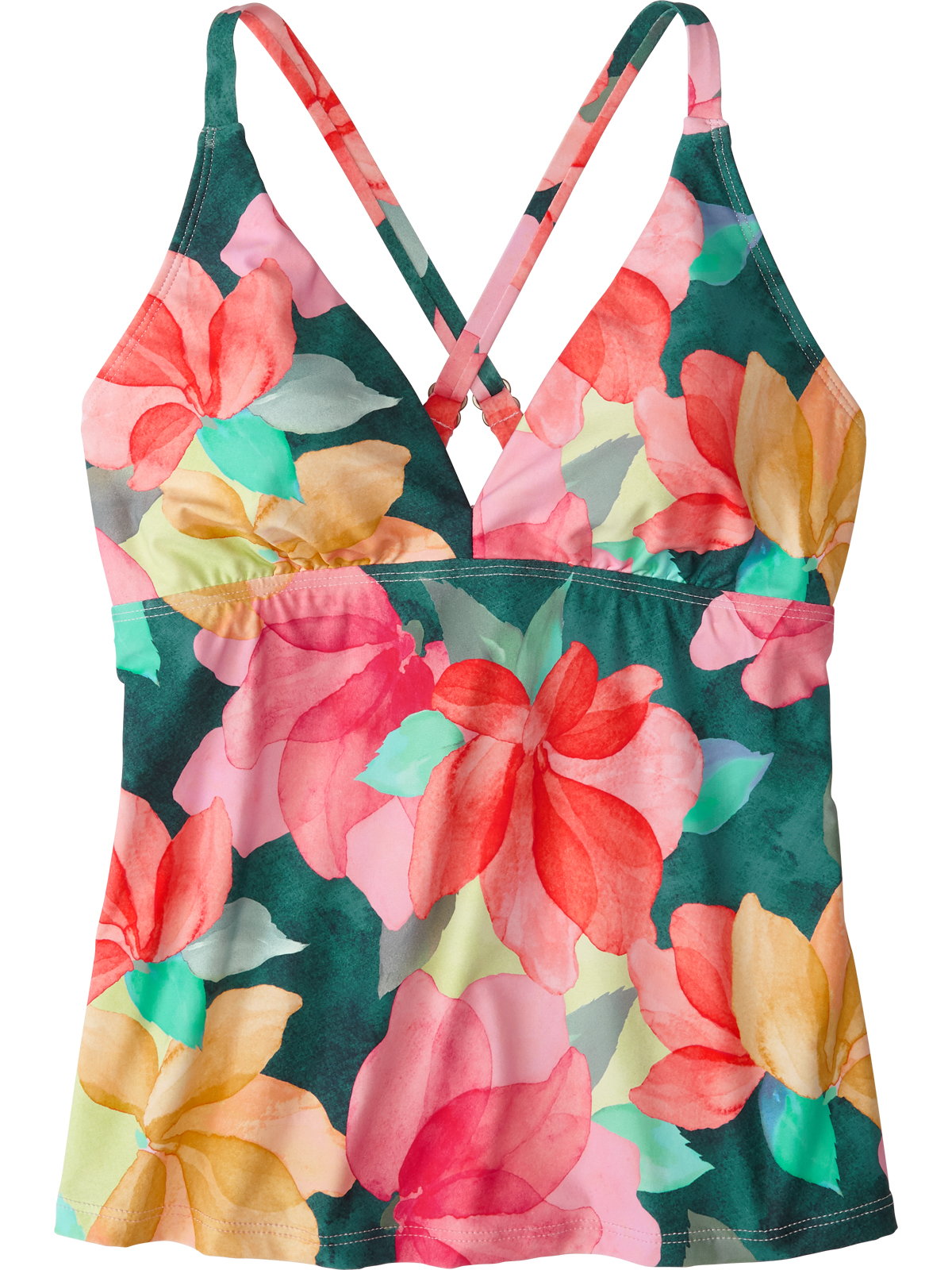 Tankini Top: Sure Bet Aquarelle | Title Nine
