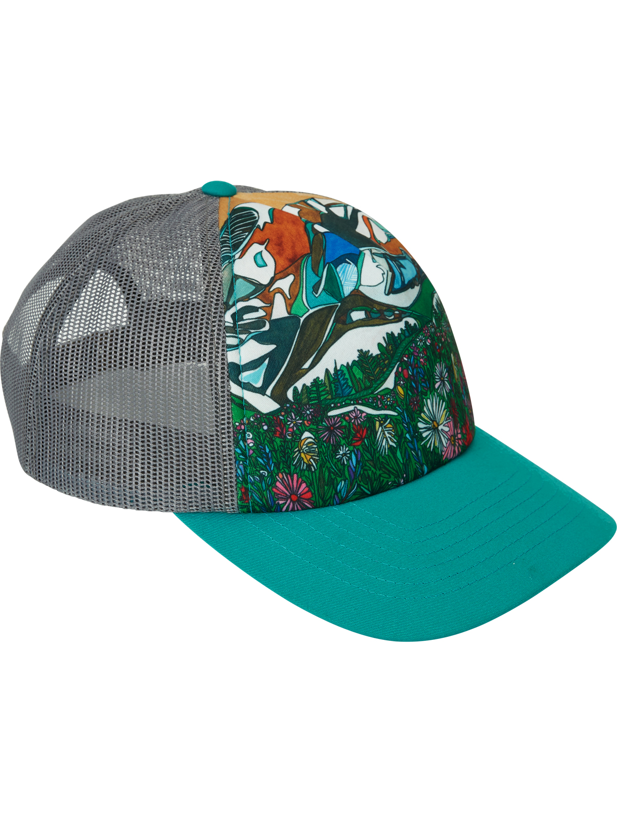 Women's Trucker Hat: Galleria - Mt. Rainier | Title Nine