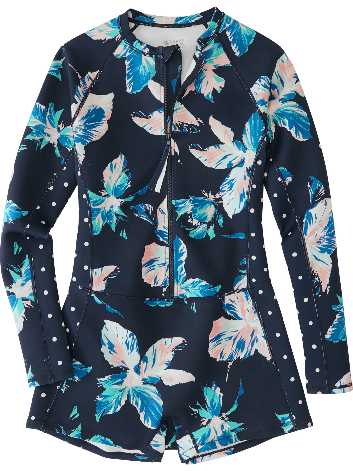 Carve Designs Long Sleeve Swimsuit Duckdive | Title Nine