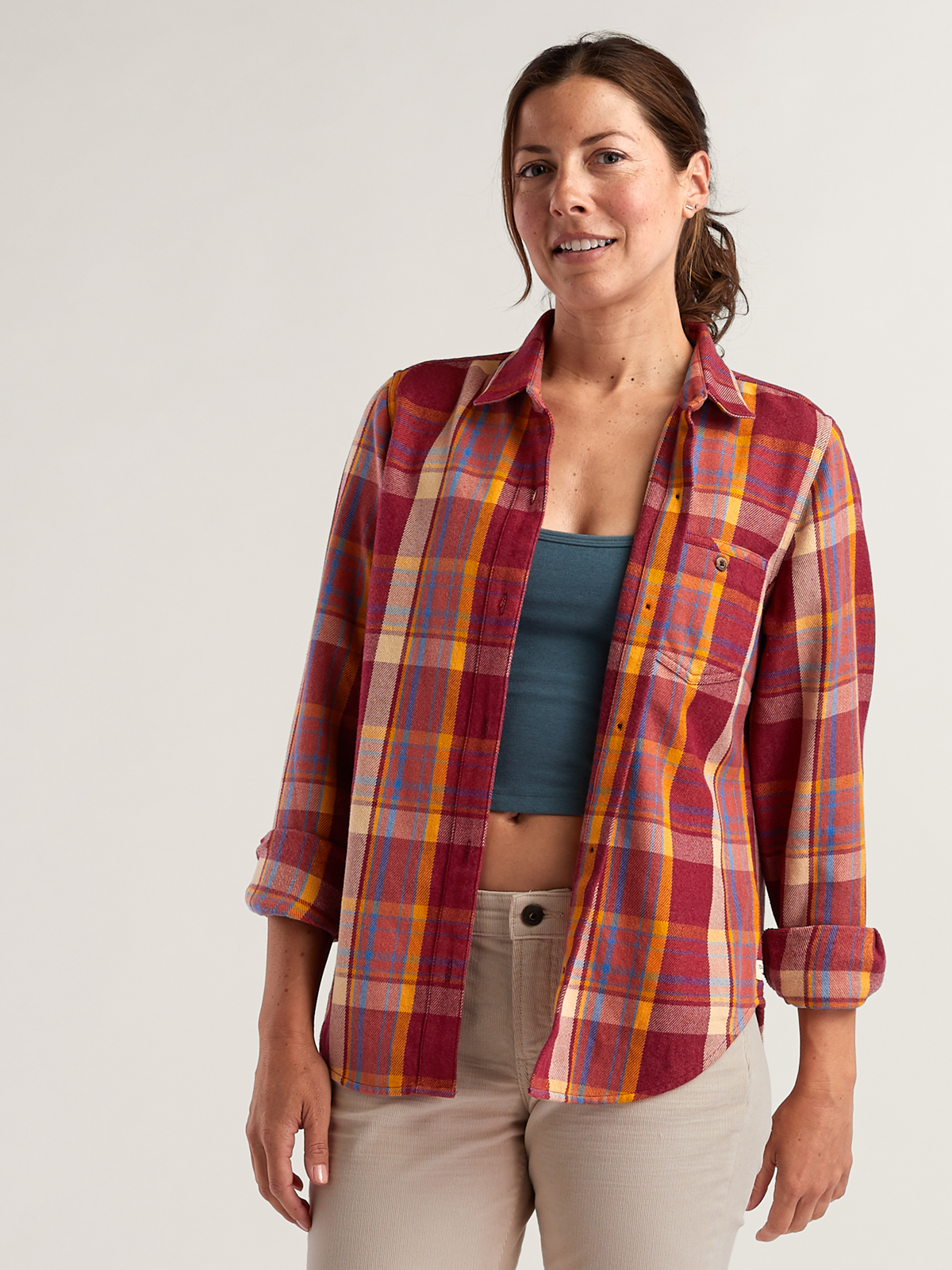 Women's Flannel Shirts & Tops | Title Nine