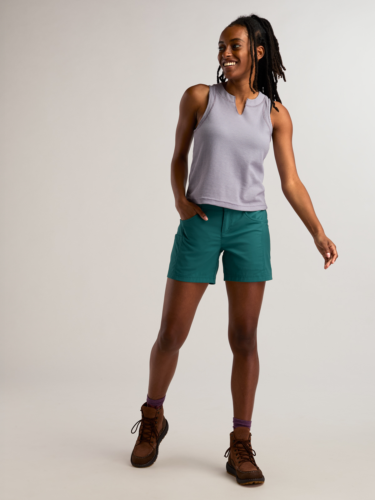 Womens Hiking Shorts: Recycled Clamber 5" inseam | Title Nine