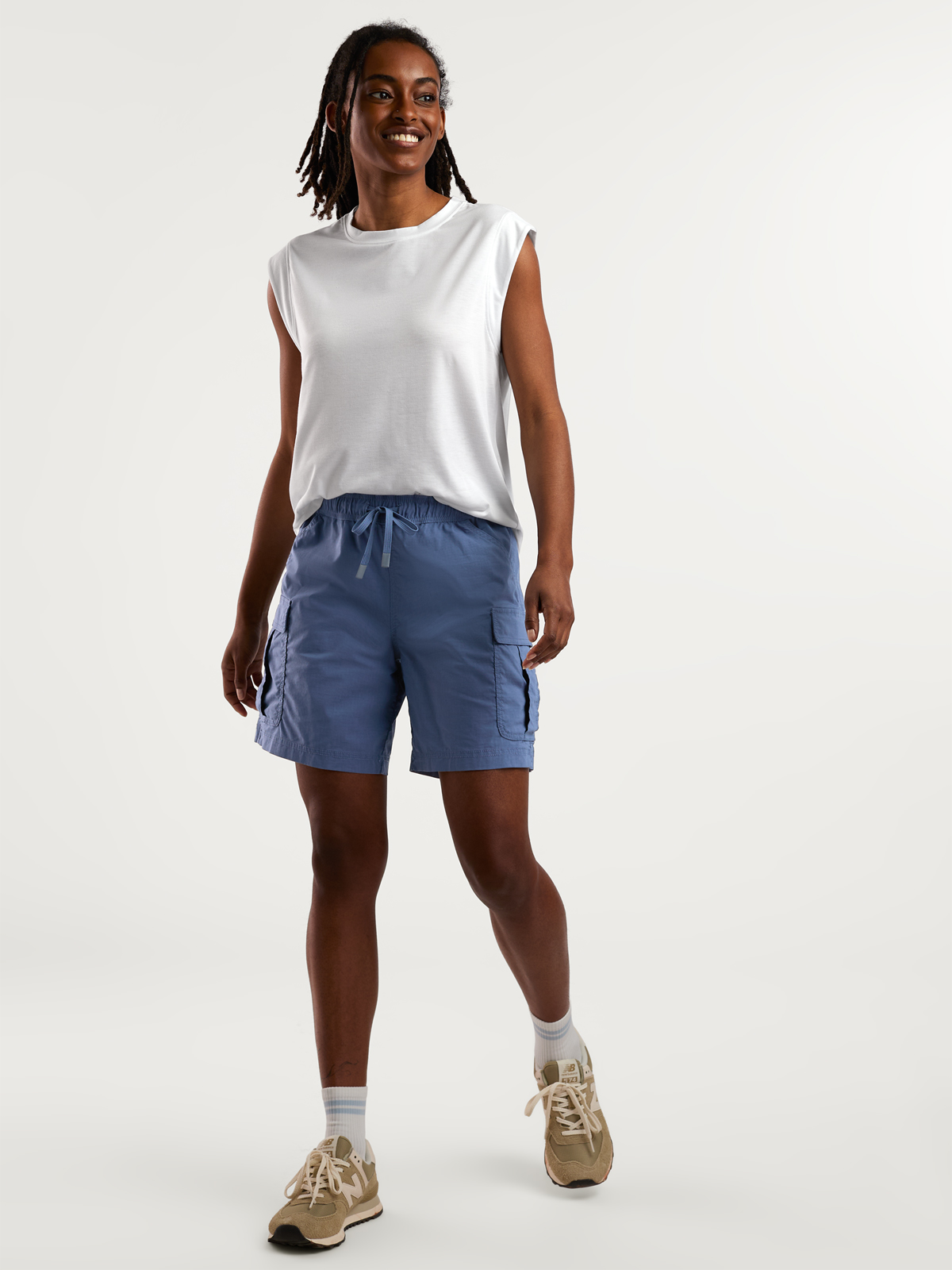 Women's Long Cargo Shorts | Title Nine