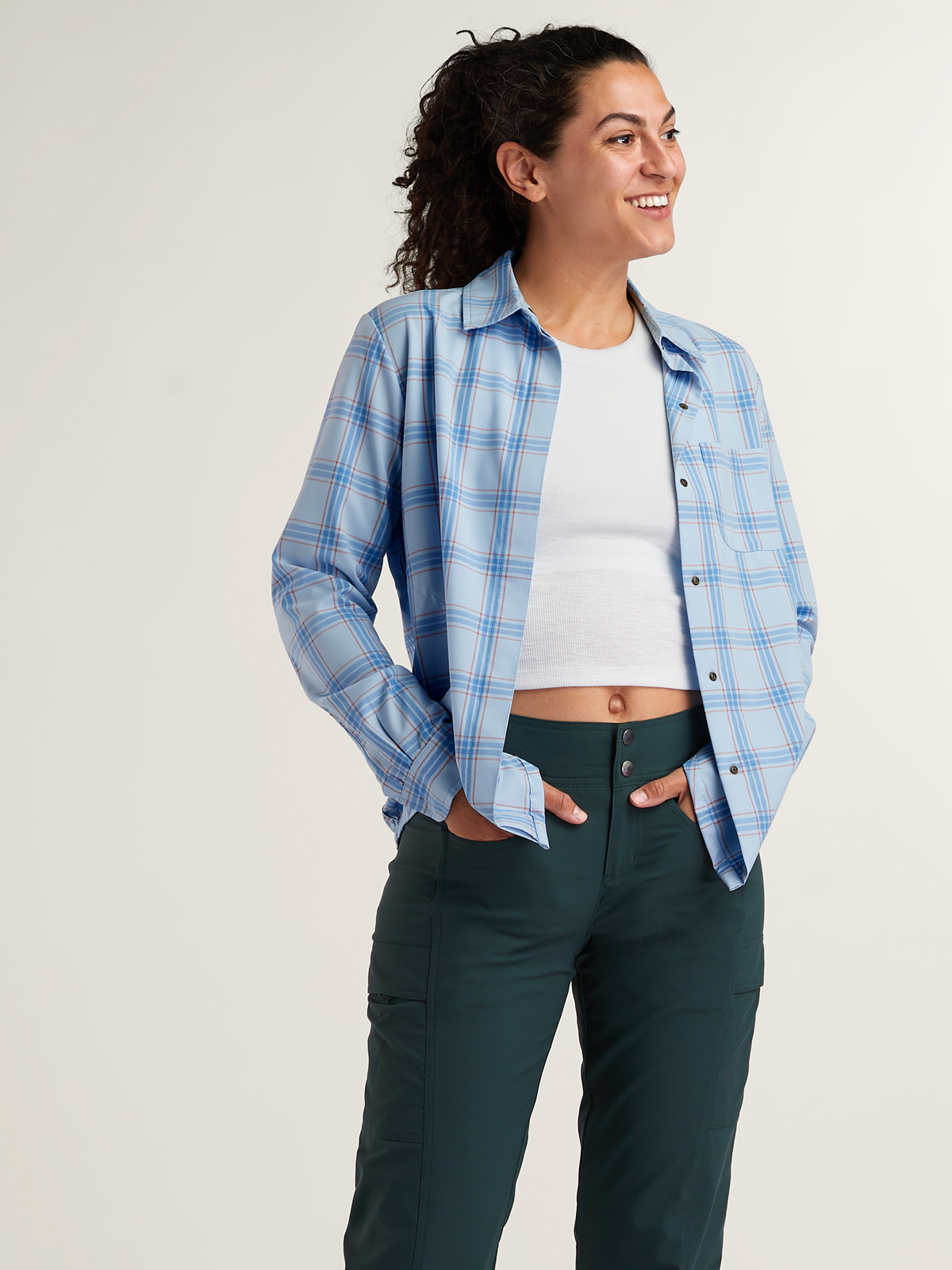 Women's Tuolumne Tech UPF 50 Hiking Shirt | Title Nine